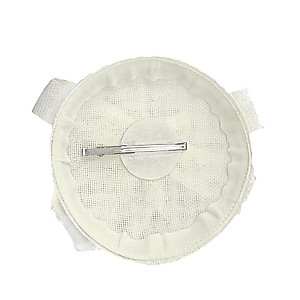 C.Garopl Fascinators Hats Women Vintage Wedding Fashion Headband Clip Church Cocktail Dresses Headwear Tea Party (Cream-02)