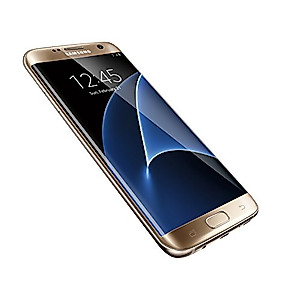 Samsung Galaxy S7 Edge Factory Unlocked Phone 32 GB - Internationally Sourced (Middle East/African/Asia) Version G935FD- Platinum Gold