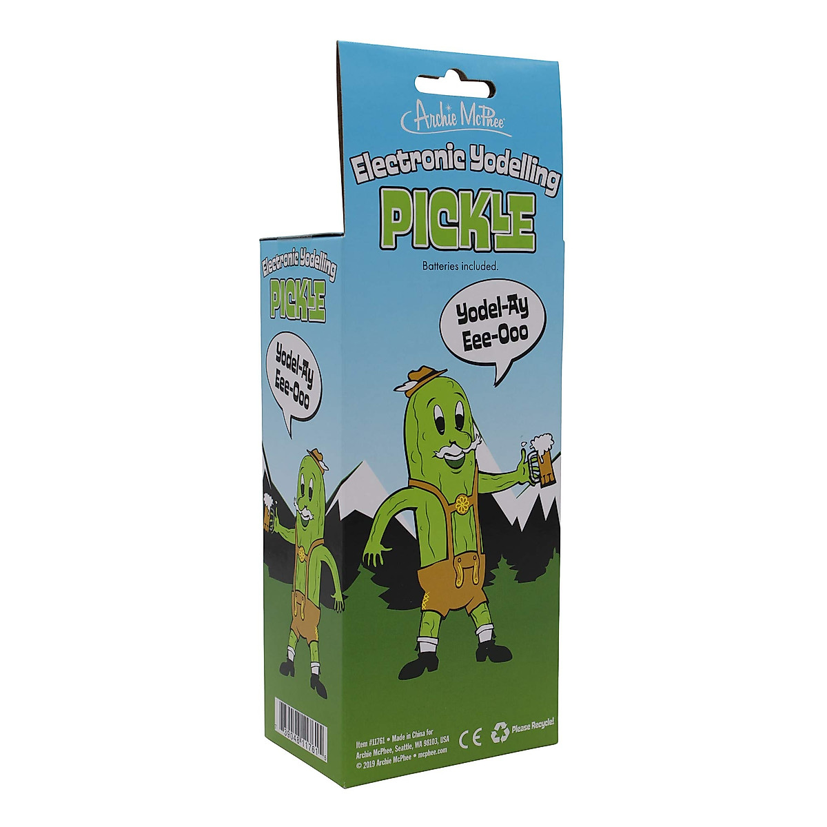 Yodeling Pickle: A Musical Toy, Fun for All Ages, Great Gift, Hours of Mindless Entertainment