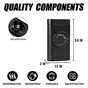 Aluminium Grinder-Kitchenware decorative box (black)