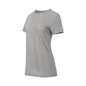 Mizuno Women's Standard Infinity Tee, Quiet Shade, XX-Large