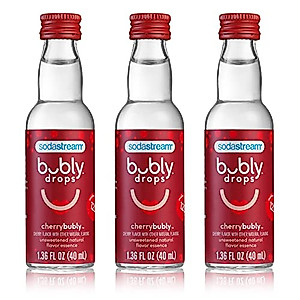 sodastream Cherry Bubly Drops, 1.36 Fl Oz (Pack of 3)