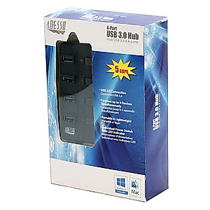 Adesso AUH-3040-4 Port USB 3.0 Hub