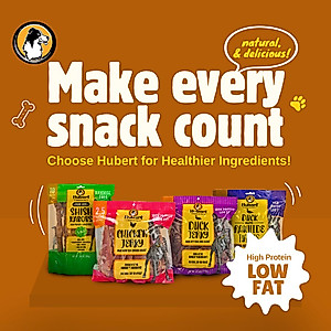 Hubert Pet Premium Cod Skin Crisps - Single Ingredient Natural Dog Treats for All Breeds, No Artificial Anything - 1.5 lbs Bag