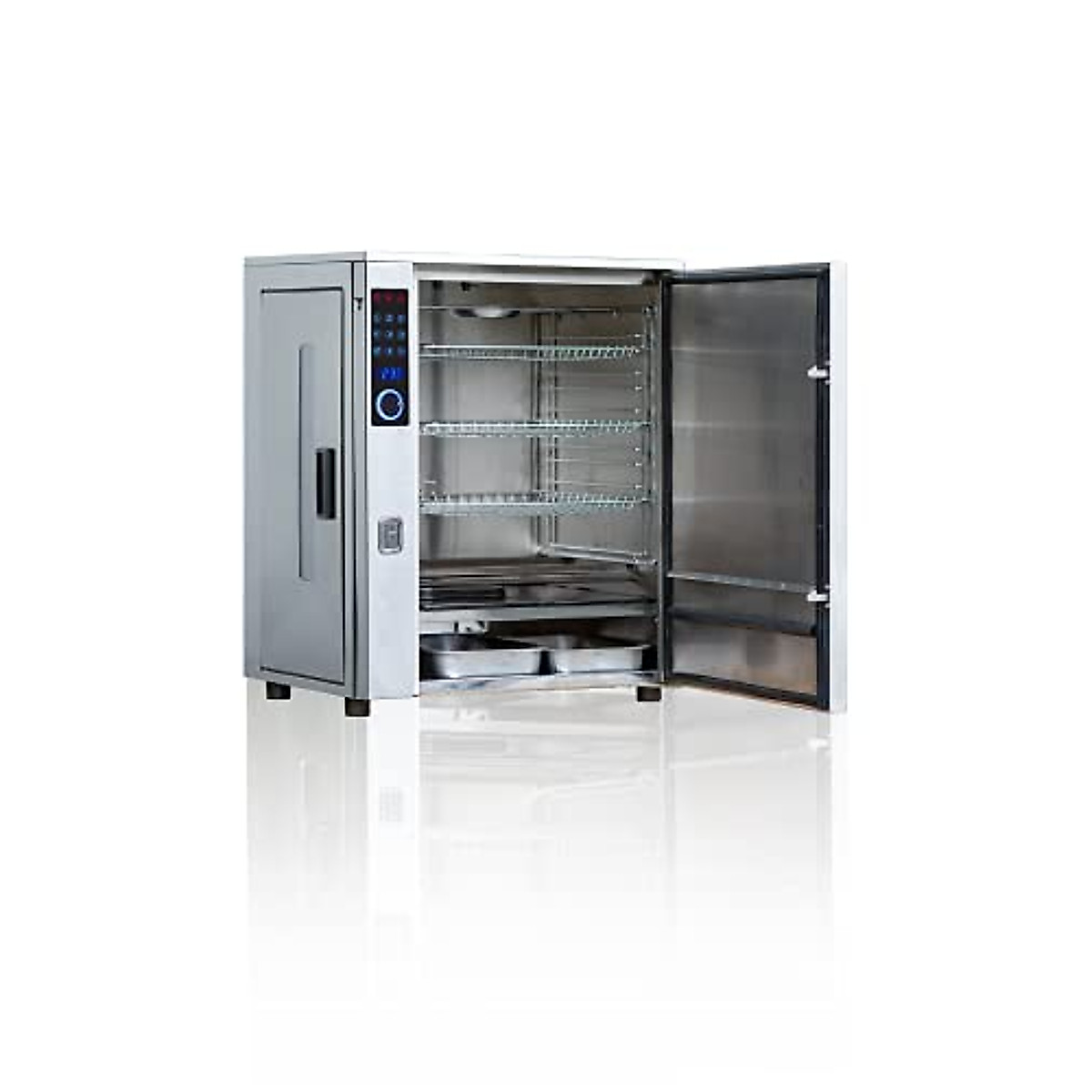 Bradley Smoker 4-Rack Outdoor Electric Smoker, Digital Vertical Smoker With Stainless Steel Grill