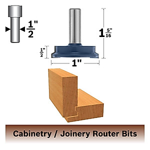 Bosch 84512M 1 In. x 17/32 In. Carbide Tipped Drawer Lock Joint Bit