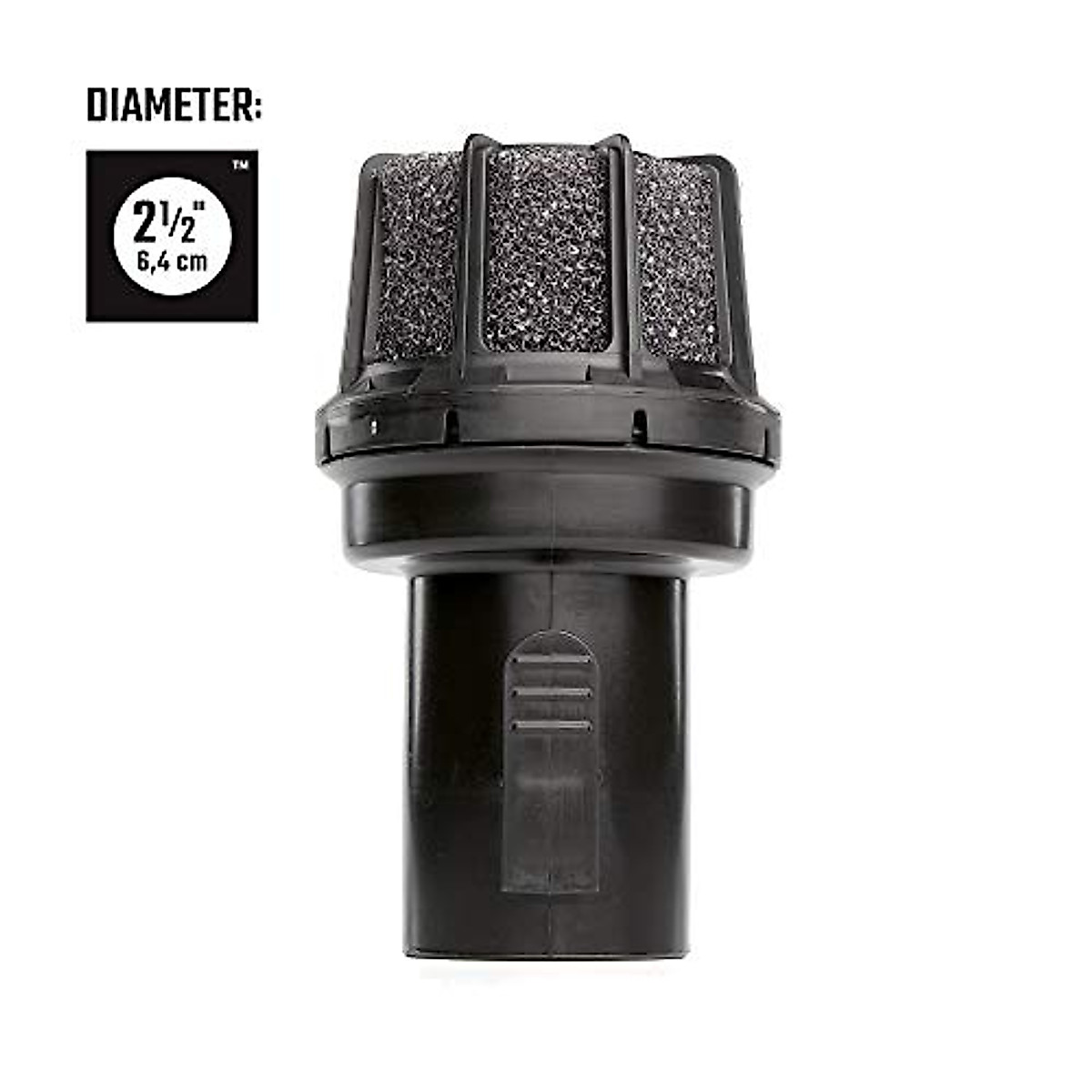 CRAFTSMAN CMXZVBE38660 2-1/2 in. Muffler Diffuser Wet/Dry Vac Attachment for Shop Vacuums