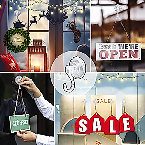 AROIC Suction Cup Hooks, 12 Pack Shower Suction Hooks, Heavy Duty Vacuum Suction Cups for Towel Kitchen Bathroom Glass Wall Window