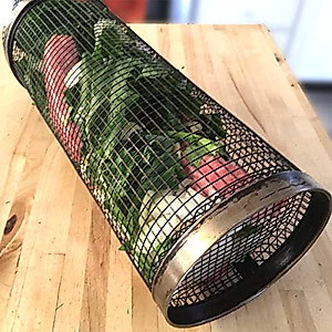 Grillie 1 Pack - Greatest Grilling Device Ever - Now Grill Vegetables, French Fries, Meatballs, Fish and Nutella® and Fruit Desserts