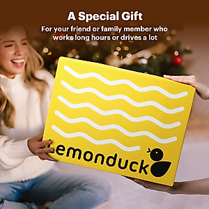 Lemonduck Seat Cushion, Memory Foam Chair Cushion for Office Chair Car Seat Wheelchair, Sciatica Coccyx Tailbone Back Pain Relief