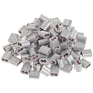 Zareba HTGCS23100 Gritted Crimping Sleeve 2-3,Silver