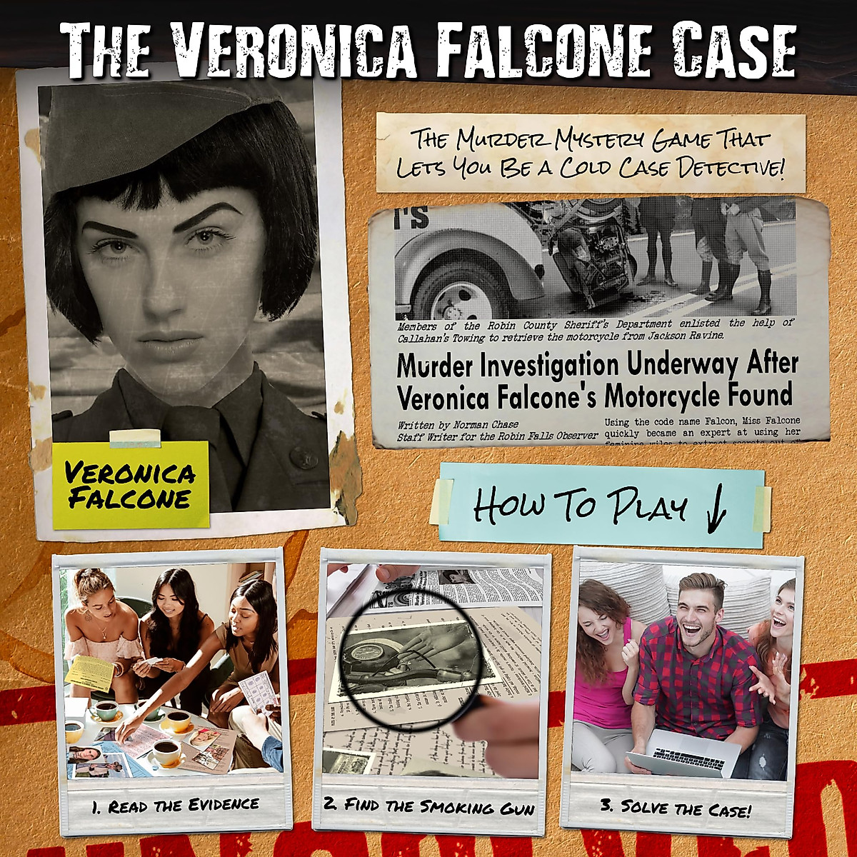 UNSOLVED CASE FILES | Falcone, Veronica - Cold Case Murder Mystery Game | Can You Solve The Crime?