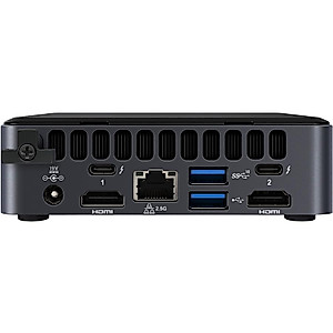 Intel NUC 11 Pro NUC11TNKi7 Barebone System - Socket BGA-1449 Core i7 11th Gen i7-1165G7 Quad-core (4 Core)