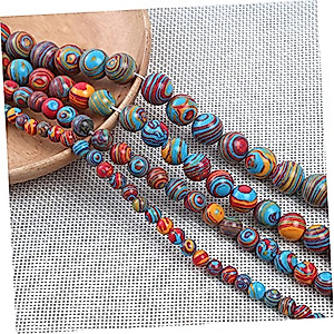 184pcs Bulk Jewelry Beads in Bulk Gasket Material Loose Beads for Jewelry Making Precious Beads DIY Accessories kit DIY Craft Beads Colored Stone Beads Jewelry Making Bead Suite