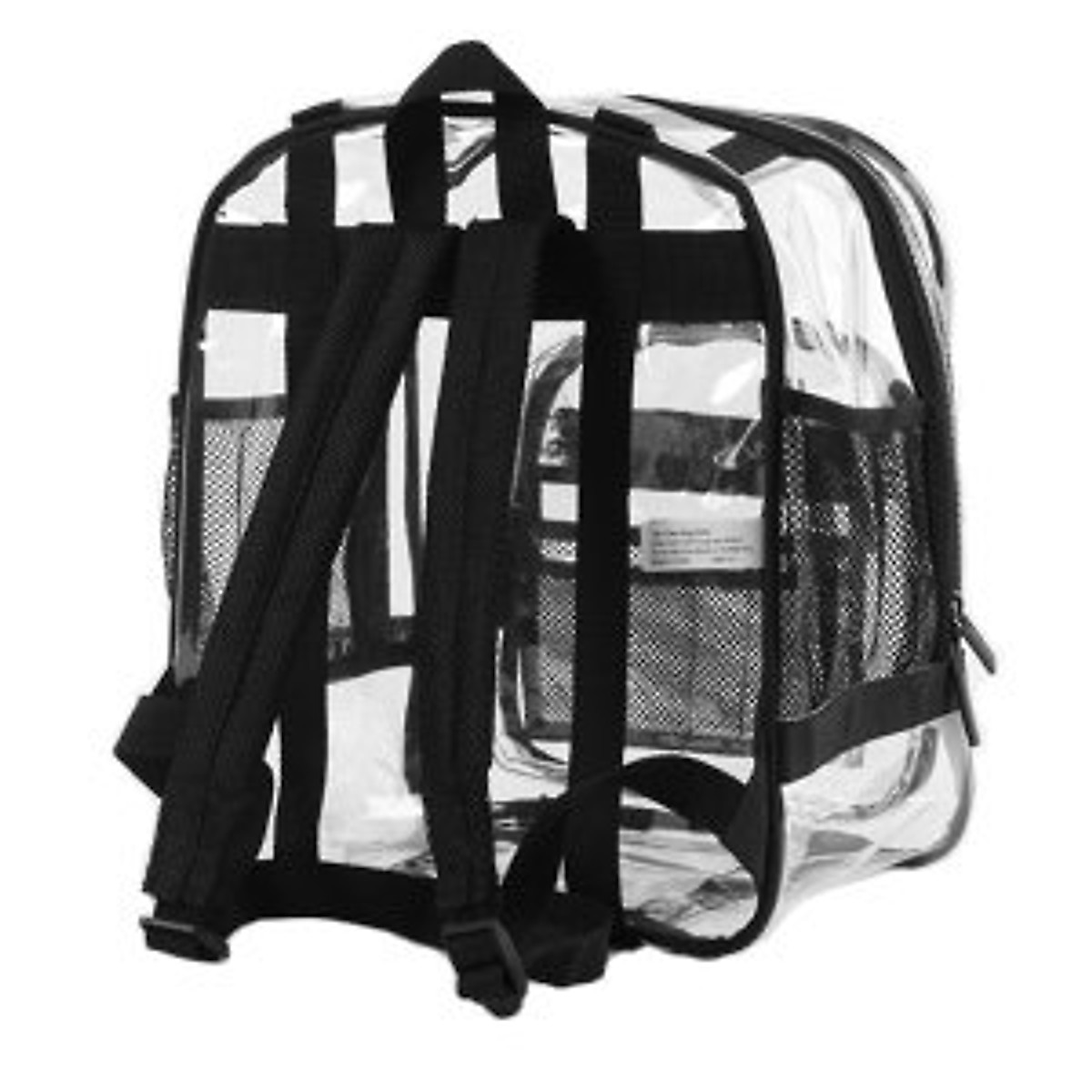 Medium Clear Transparent Backpack