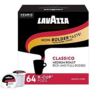 Lavazza Classico Keurig 2.0 K-Cup Pack, 64 Count
