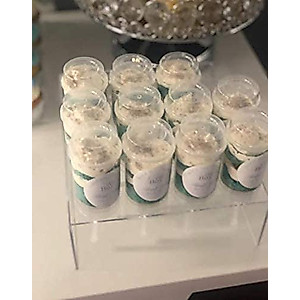 20 Hole Push Pop Cake Stand and 24 Clear Push-Up Cake Pop Shooter (Plastic-Clear)