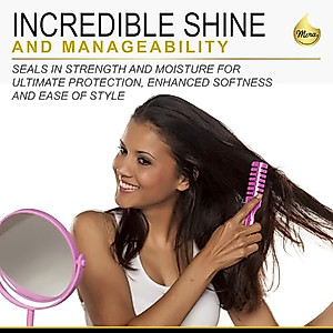 Mera Amla Conditioner - Volumizing Indian Conditioner With Amla Hair Oil, Vitamin E, & Menthol - Adds Volume, Strengthens, Lengthens, & Moisturizes Hair (11.8oz) - Pack of 1