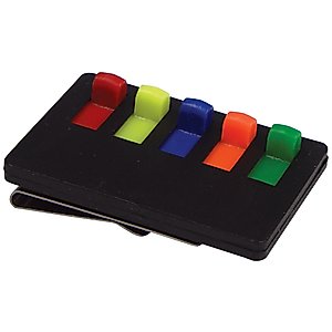 PDC Healthcare CA10 Plastic Chart Accessory, Clip-On Binder Alert, Universal, Multi-Color