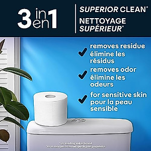 Cottonelle Ultra Clean Toilet Paper, 1-Ply, Strong Tissue, 36 Mega Rolls (312 Sheets per Roll), Packaging May Vary