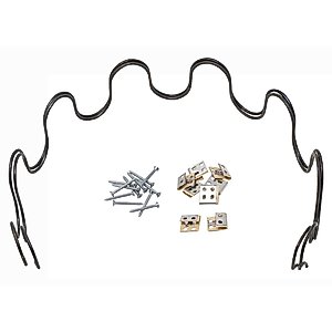 House2Home 31" Sofa Upholstery Spring Replacement, 2pk Repair Kit for Furniture Chair Couch, Includes Clips, Screws and Instructions