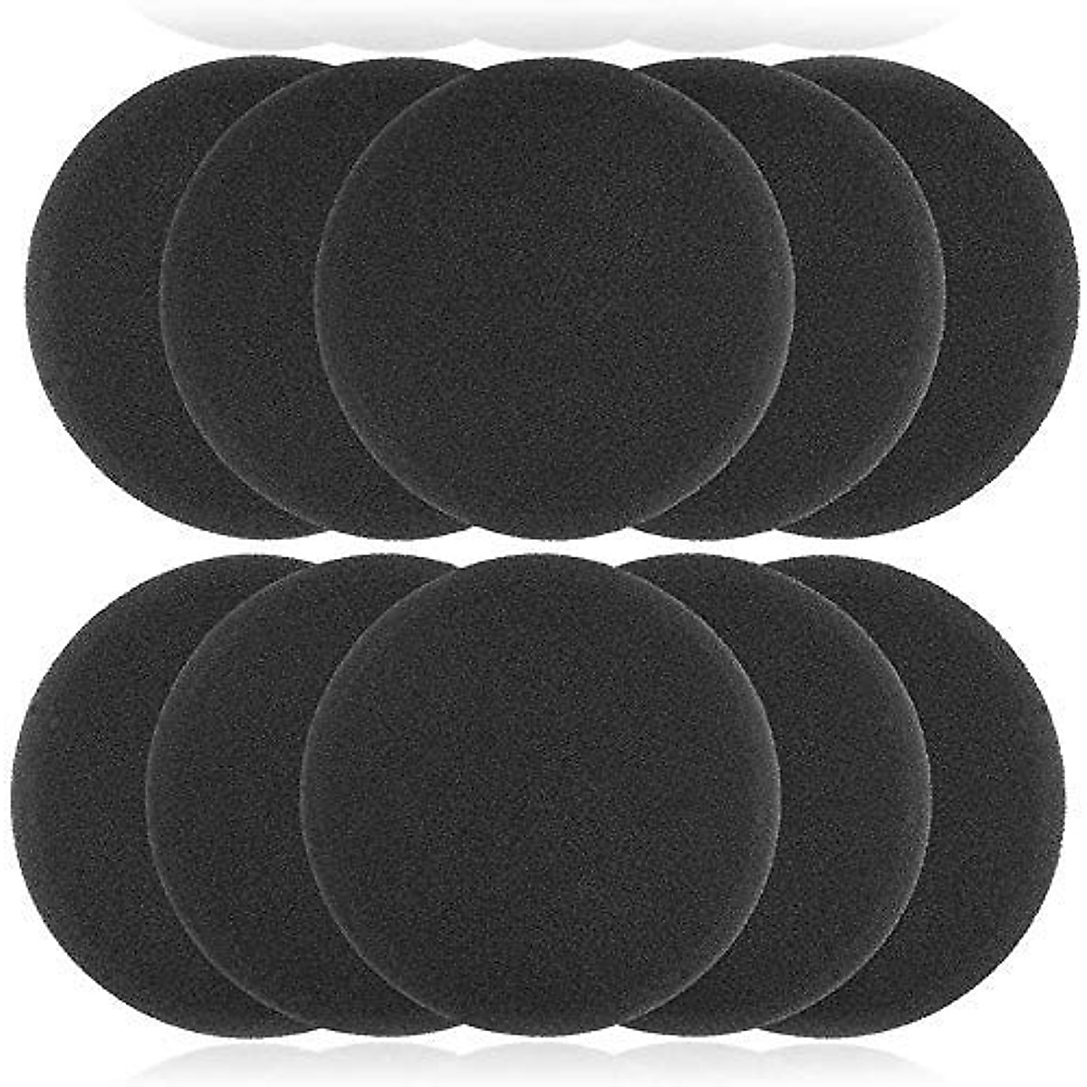 Foam Ear Pad Replacement Cushions, Headphone Earphone Headset Disposable Sponge Covers (60mm - 2.4") 10 Pairs