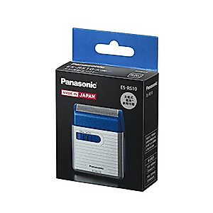 Panasonic Men's Shaver for Traveler ES-RS10-A Blue | DC3V (2 x AA Alkaline) (Japan Model)