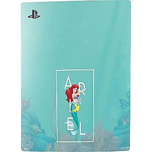 Skinit Decal Gaming Skin Compatible with PS5 Bundle - Officially Licensed Disney Princess The Little Mermaid Design