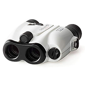 Kenko Image Stabilization Binocular VcSmart Compact White 8x21, Full Multi-Coating, for Sports,Hunting, Bird Watch, Spector Sports, Concerts and Outdoor 101396, White