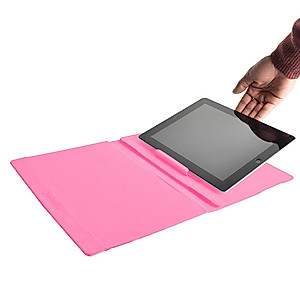 Accessorize Love London Fashion Universal iPad Folio Case Cover with Built-in Stand for iPad 2/3/4, iPad Air/Air 2