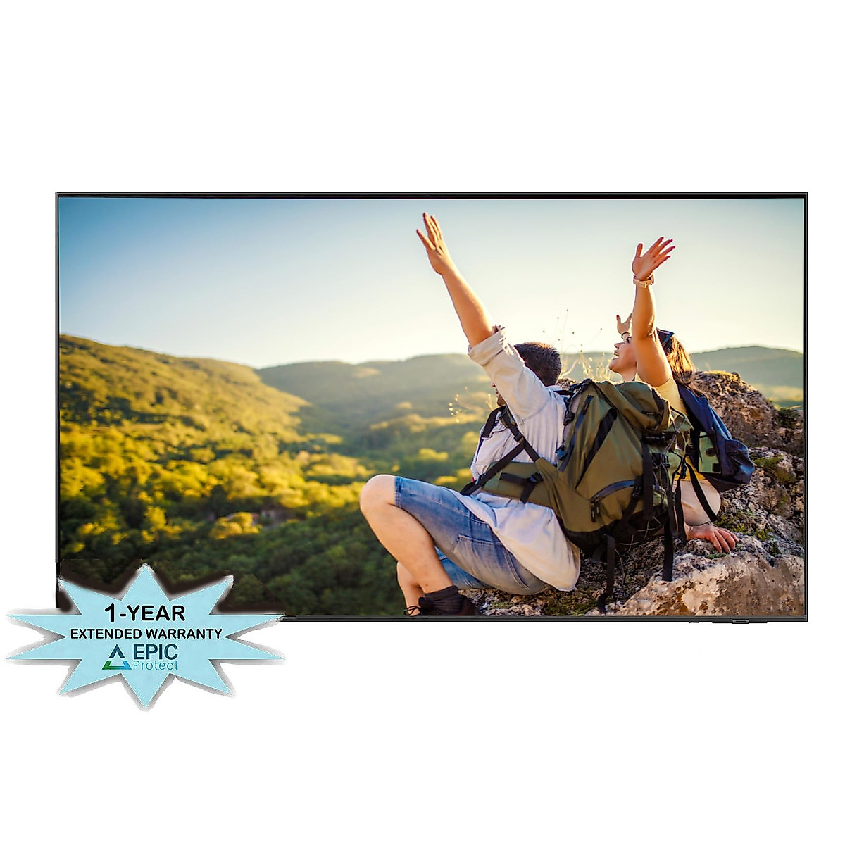 SAMSUNG QN65Q60CAFXZA 65 Inch QLED 4K Quantum HDR Dual LED Smart TV with an Additional 1 Year Coverage (2023)(USED)