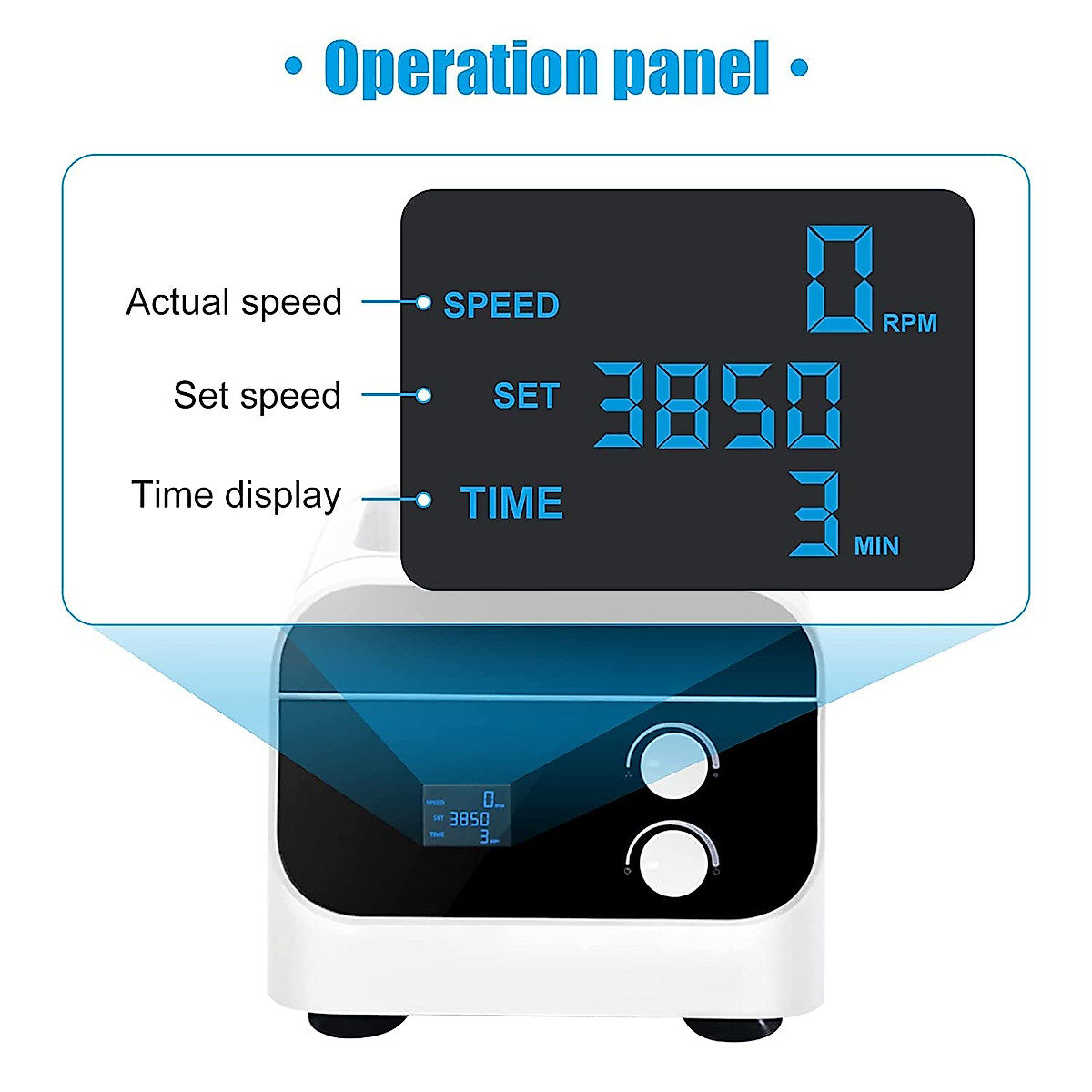 Electric Centrifuge Machine Lab Centrifuge 8x20ml 4000rpm for Serum/Fat Separator PRP Extractor 110V US Plug