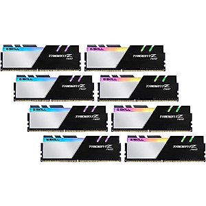 G.SKILL Trident Z Neo Series (Intel XMP) DDR4 RAM 256GB (8x32GB) 3600MT/s CL18-22-22-42 1.35V Desktop Computer Memory UDIMM (F4-3600C18Q2-256GTZN)