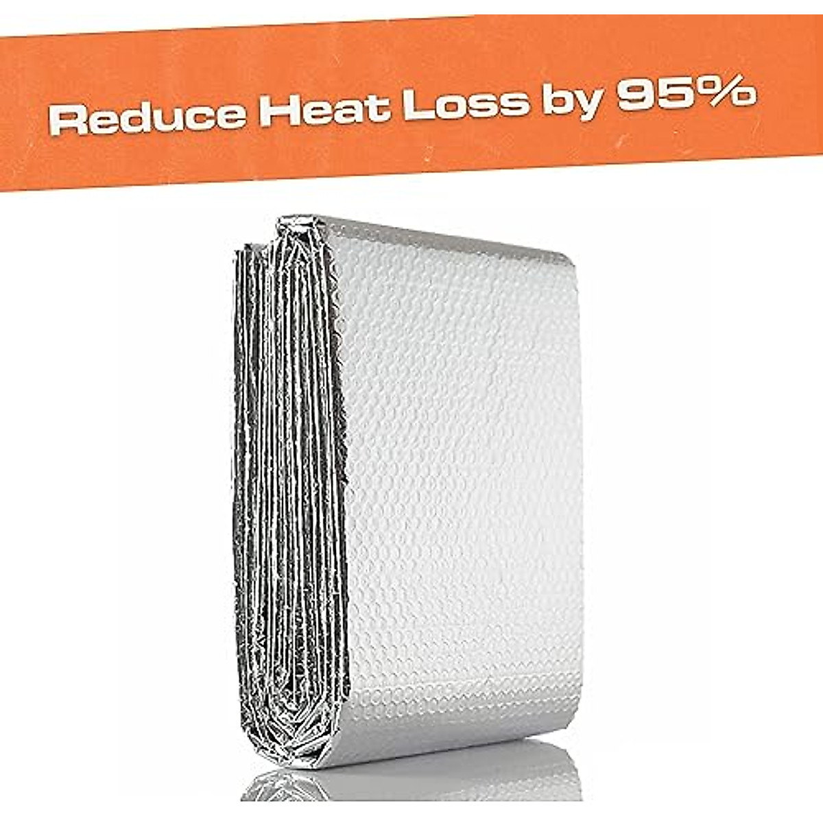 ZRNIDIYR RV Door Window Shade RV Skylight Cover, DIY RV Window Insulation RV Skylight Shade Bubble Reflective Shield for Car RV 59in x 118in