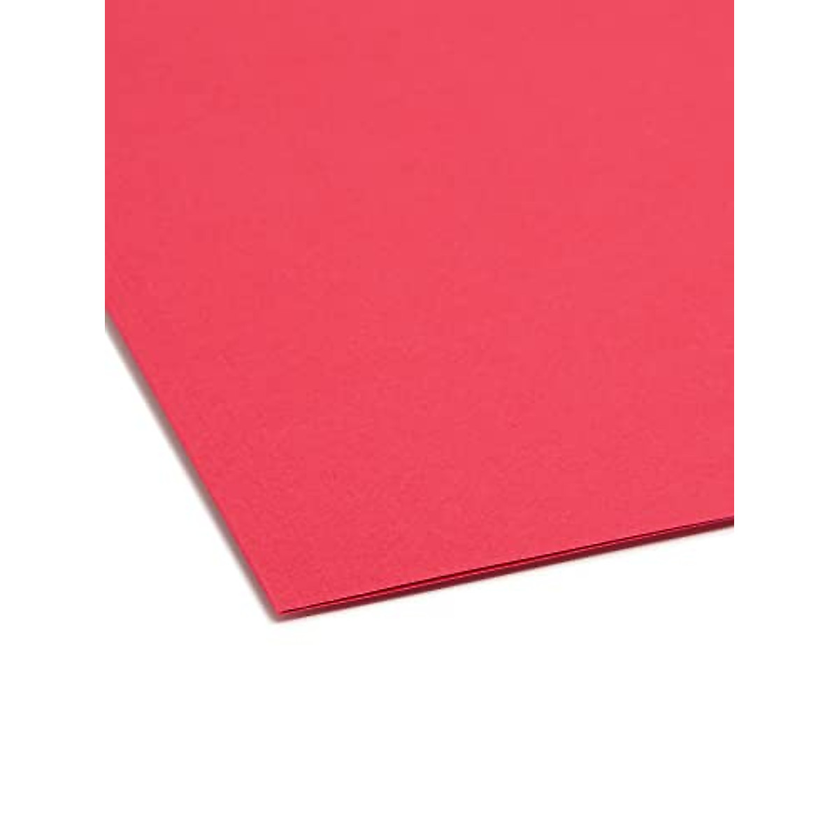 Smead Fastener File Folder, 2 Fasteners, Reinforced 1/3-Cut Tab, Legal Size, Red, 50 per Box (17740)