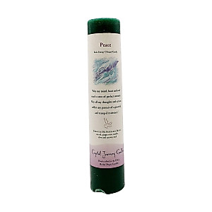 CRYSTAL JOURNEY Candle Pillar Peace, 1 EA