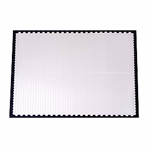 Hexers XL Role-Playing Game Board, Vinyl Mat Alternative Compatible with Dungeons and Dragons DND, Pathfinder, RPG, 44 inches on 34 inches with 1 inch Squares and Hexes, Foldable and Dry Erase