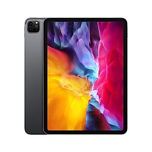 2020 Apple iPad Pro 2nd Gen (11 inch, Wi-Fi + Cellular, 512GB) Space Gray (Renewed)