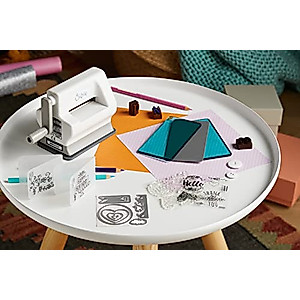 Sizzix Sidekick Starter Kit 661770 Portable Manual Die Cutting & Embossing Machine for Arts & Crafts, Scrapbooking & Cardmaking, 6.35 cm Opening, 2.5" Opening, White