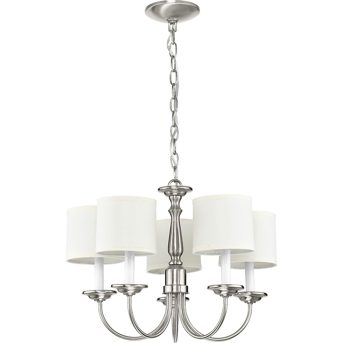 Progress Lighting P4009-10 5-Light Chandelier, Polished Brass