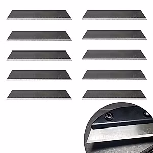 Zafina-UP 2.5" 37300 37310 37252 Silver Replacement Blade for Craftsman Handi-Cut, 10 Pack
