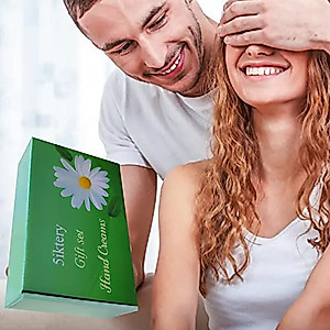 21-Pack Hand Cream Gift Set, Gentle Hand Cream Lotion with Natural Plant Flower Fruit Flavor for Even Sensitive Skin, Extra-Moisturizing Cream Outdoor Travel Size, Present for all Relationship