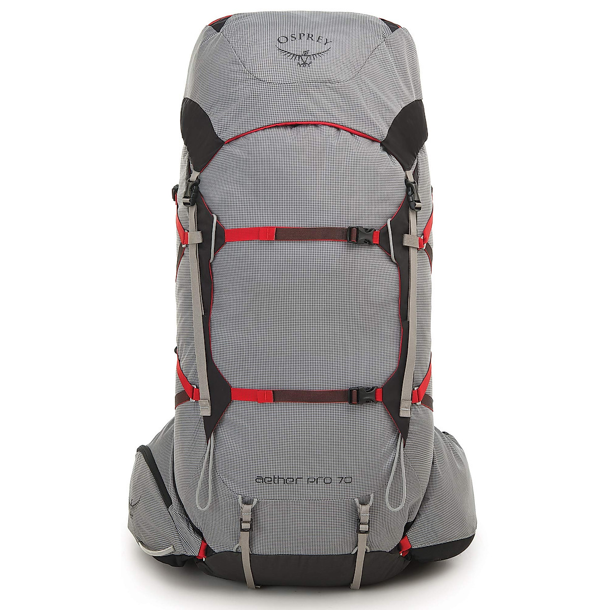 Osprey Aether Pro 70 Men's Backpacking Backpack, Kepler Grey, Medium
