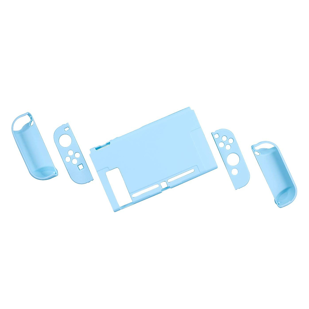 GeekShare Switch Protective Case Slim Cover Case for Switch and Joy Con - Shock-Absorption and Anti-Scratch (Blue)
