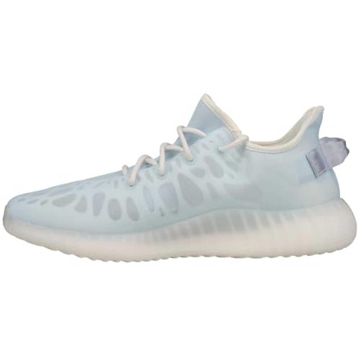 adidas Mens Yeezy Boost 350 V2 GW2869 Mono Ice - Size 10