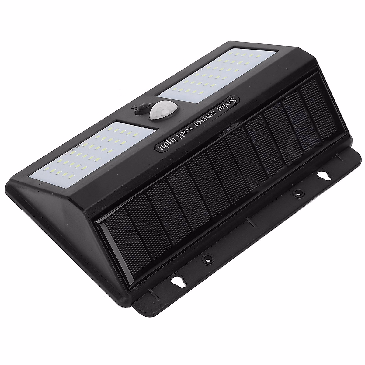 60 LED Solar Lights Outdoor, 90-120° Wide Angle PIR Sensor Lights, 5.5V 1.2W Solar Induction Garden Wall Light Lamp