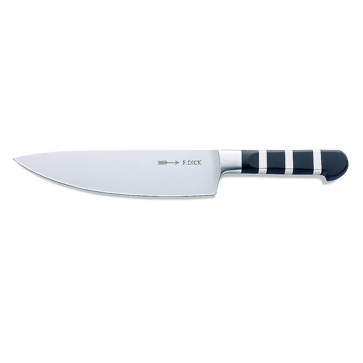 F. DICK – 1905 Chef Knife - Classic kitchen knife with 8.3" blade & 56 HRC - Ideal for meat & vegetables - High carbon - Stainless steel - Ultra sharp - Ergonomic handle