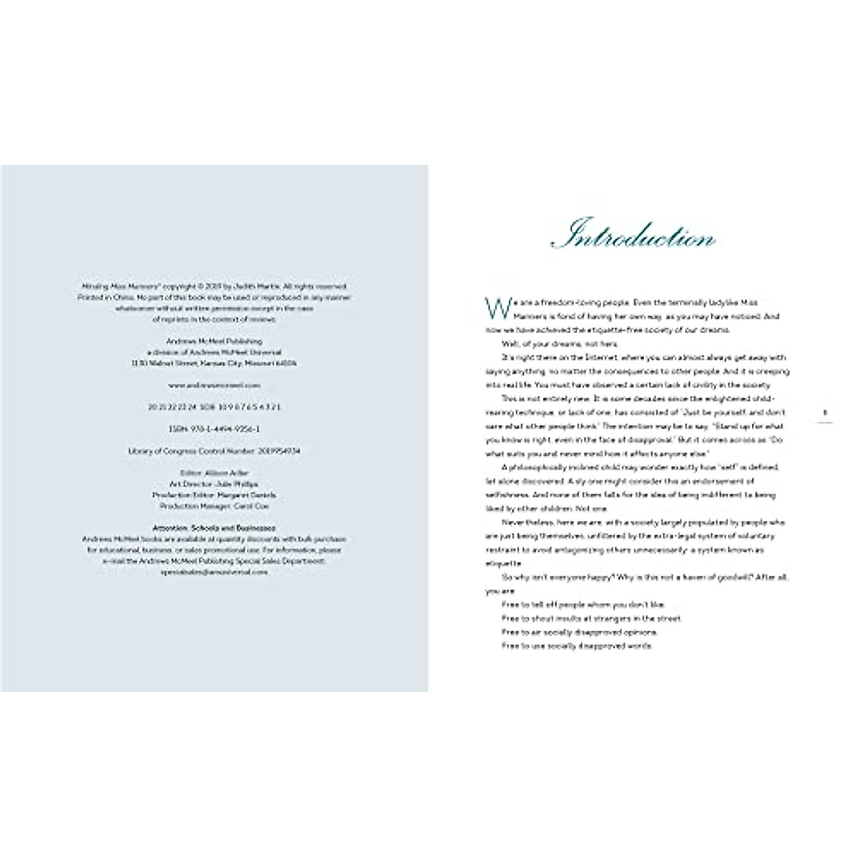 Minding Miss Manners: In an Era of Fake Etiquette