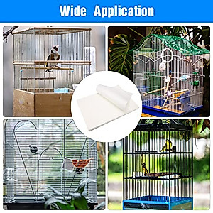 Bird Cage Liners 17×12 Inches, Color You Bird Cage Paper Liners Non-Woven Parakeet Cage Liners 100 Sheets Precut Bird Cage Paper Absorbent Bird Cage Liners for Large Bird Cage