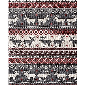 The Children's Place baby girls Family Matching Christmas Holiday Sets, Snug Fit 100% Cotton, Adult, Big Kid, Toddler, Pajama Set, Harvest Fairisle, 7 US